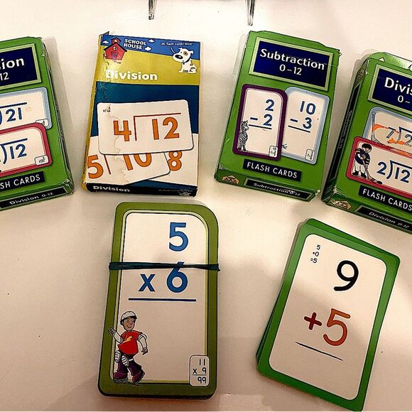 Other | Educational Mathmatical Practice Flash Cards Used | Poshmark